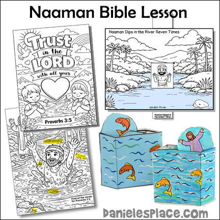 naaman-bible-lesson-pic-6-111 - Printable Craft Patterns