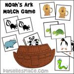 Bible Games Printable Patterns for this Craft Includes: 4 Pages Noah's ...