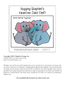 elephant-card-craft - Printable Craft Patterns