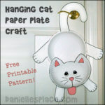 Animal Crafts Printable Patterns for this Craft Includes: 4 Pages Cat ...