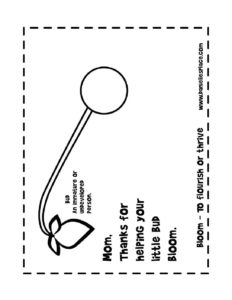 little-bud-card-craft - Printable Craft Patterns