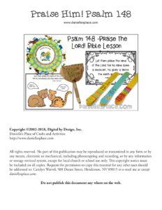 l-praise-him-bible-lesson - Printable Craft Patterns