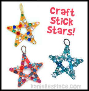 craft-stick-stars - Printable Craft Patterns