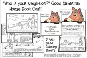 Bible Activity Sheets This pattern includes twelve pages: “Who is Your ...
