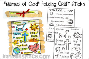 Bible Crafts Introduce your students to the many names of God and teach ...